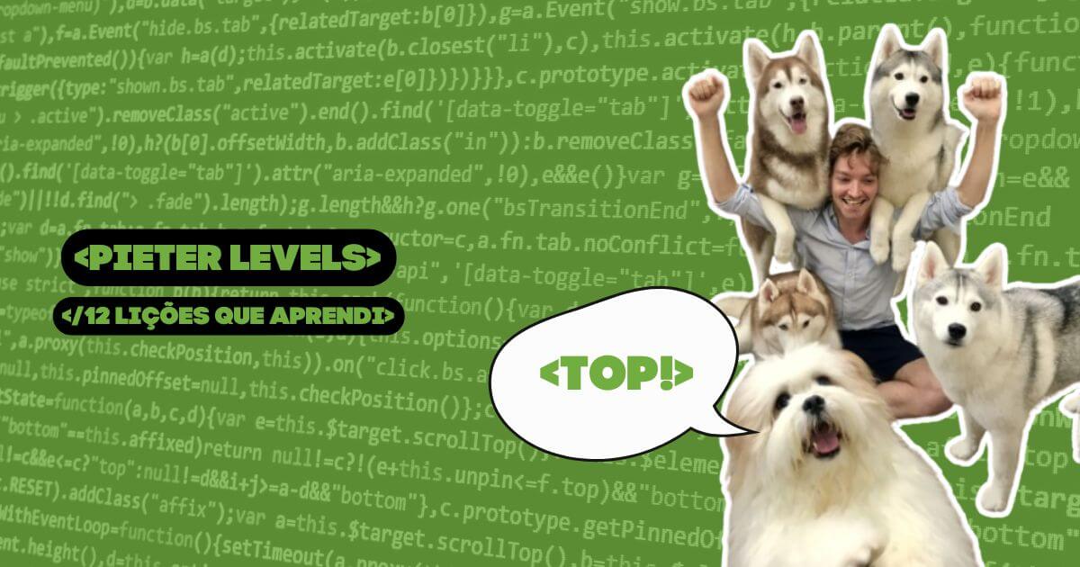 Pieter Levels: 12 lições de um programador que não teme o fracasso